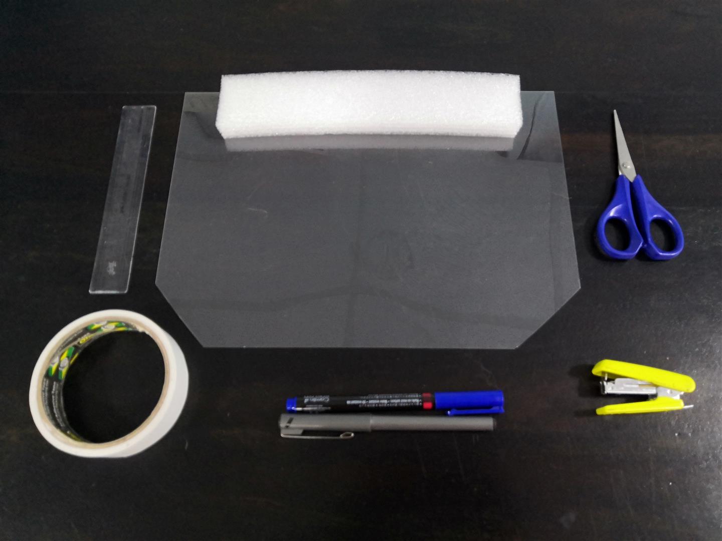 DIY steps to make Foam Face Shield – Projects & Solutions